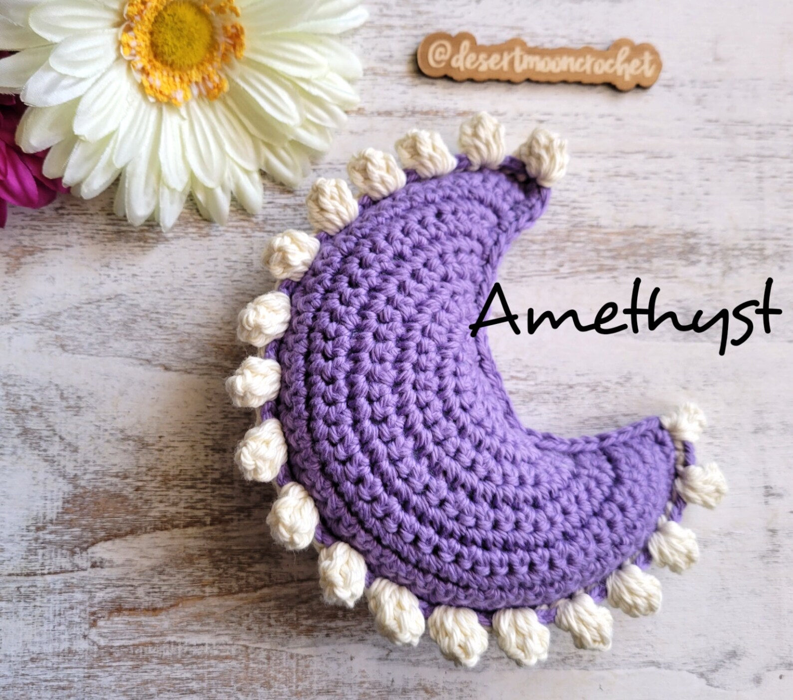 Baby Rattle Boho Moon Rattle Celestial Baby Shower Gift - Etsy