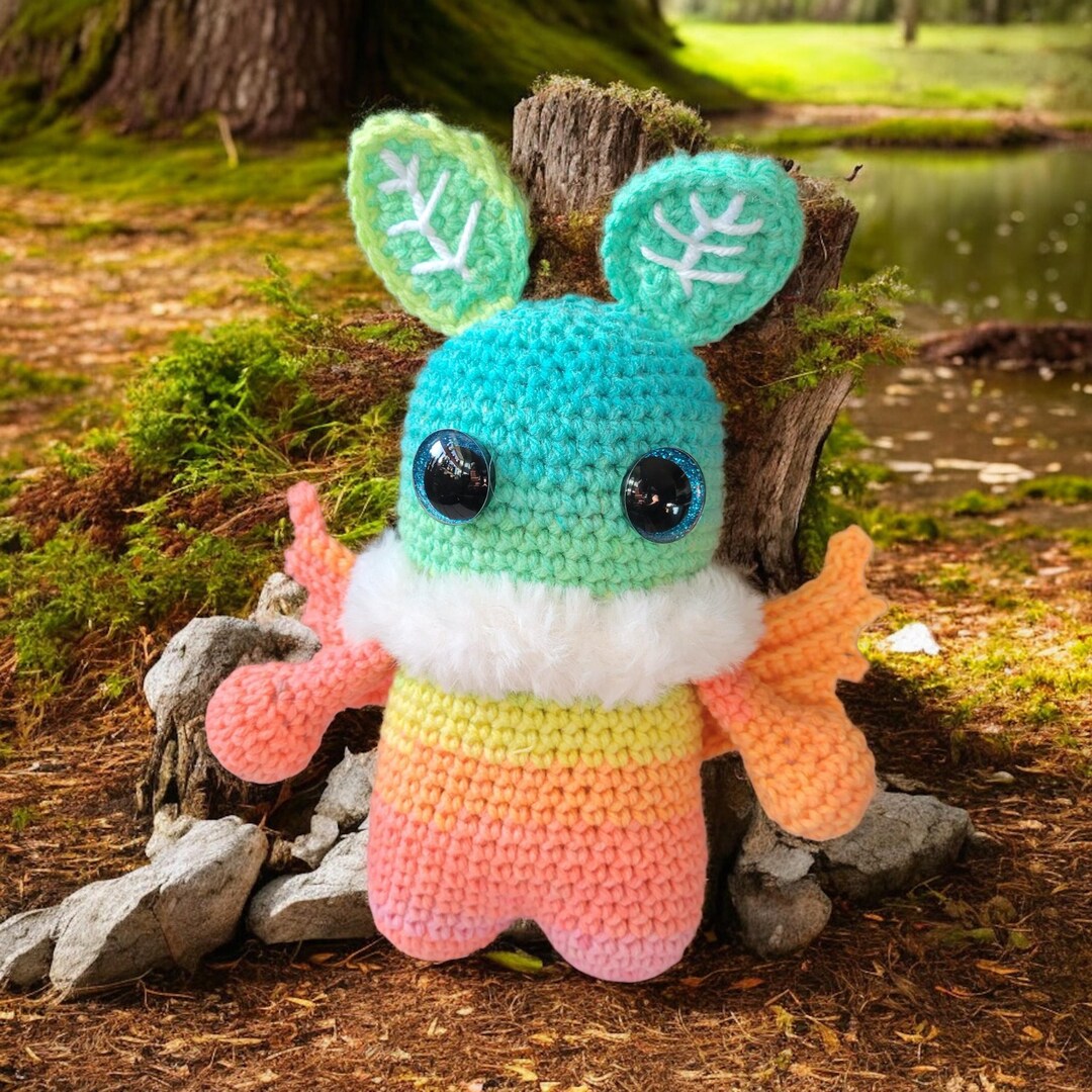 Mothman Plushie | Mothman Amigurumi | Crochet Mothman Plush | Cryptid ...