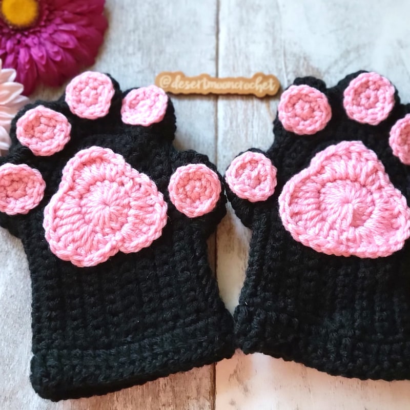 Cat Paws Gloves - Etsy