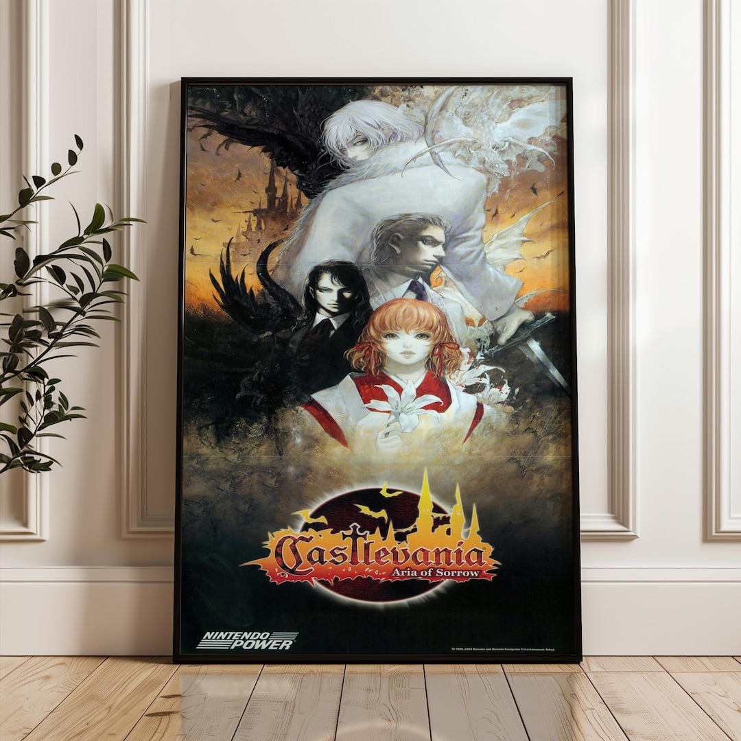 Castlevania NES Video Game Poster Anime Printable Wall Art Nintendo ...