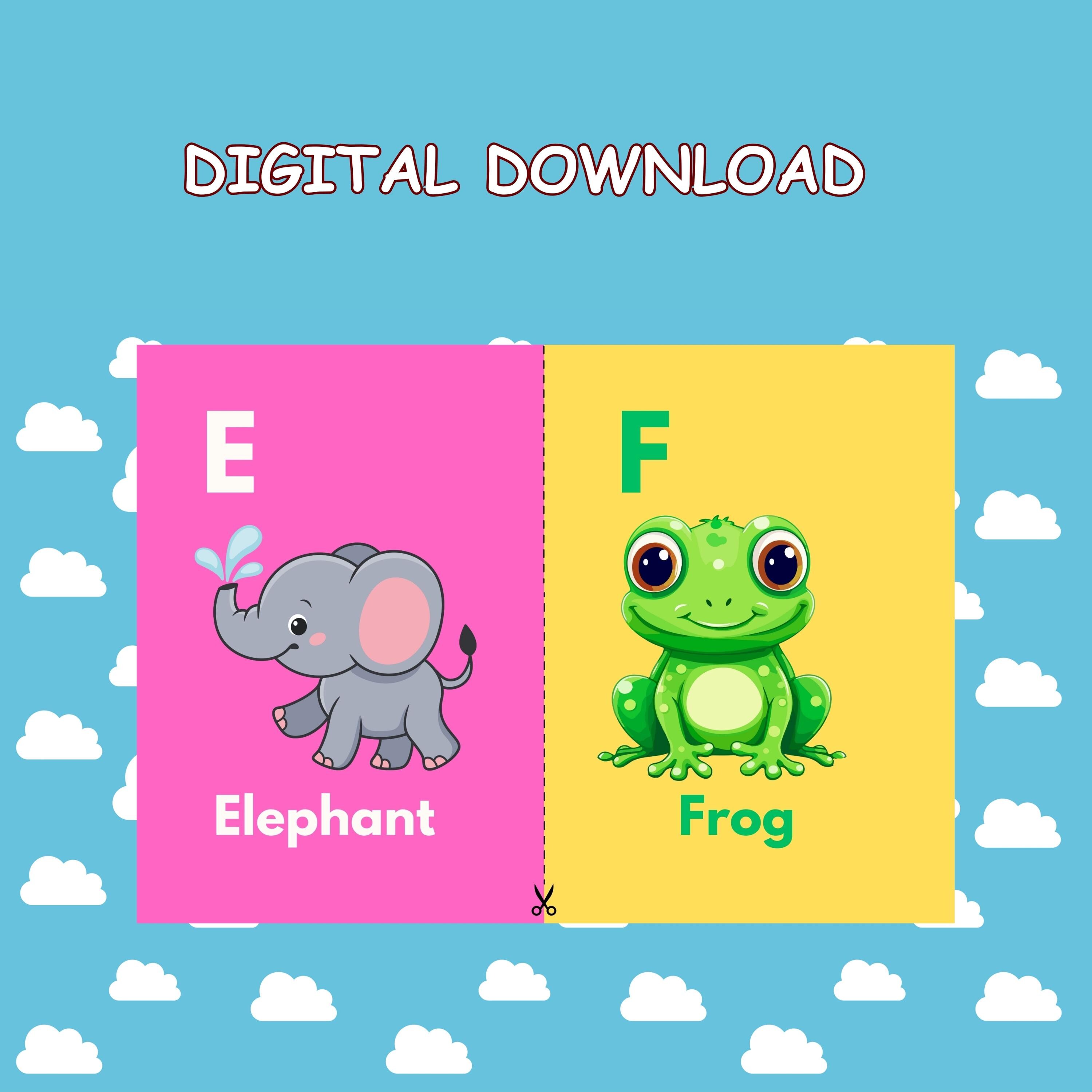 A to Z Vehicles Alphabet Cards for Kids Educational Transportation ...