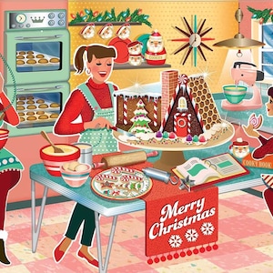 RetroChristmasCards - Etsy