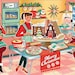 Vintage Kitchen Christmas Cards, Package of 8 | Retro Christmas Cards ...