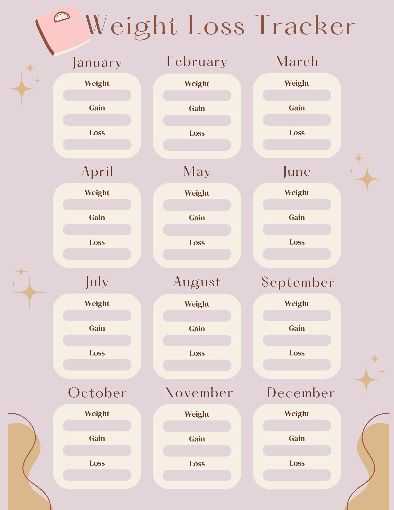 2025 Ultimate Workout Guide & Planner - Etsy