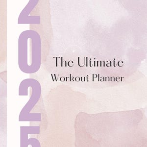 2025 Ultimate Workout Guide & Planner - Etsy