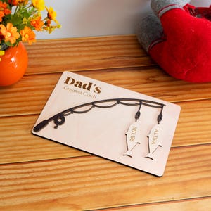 Dad's Greatest Catch Sign, Father's Day Gift for Dad, Grandpa, Husband ...