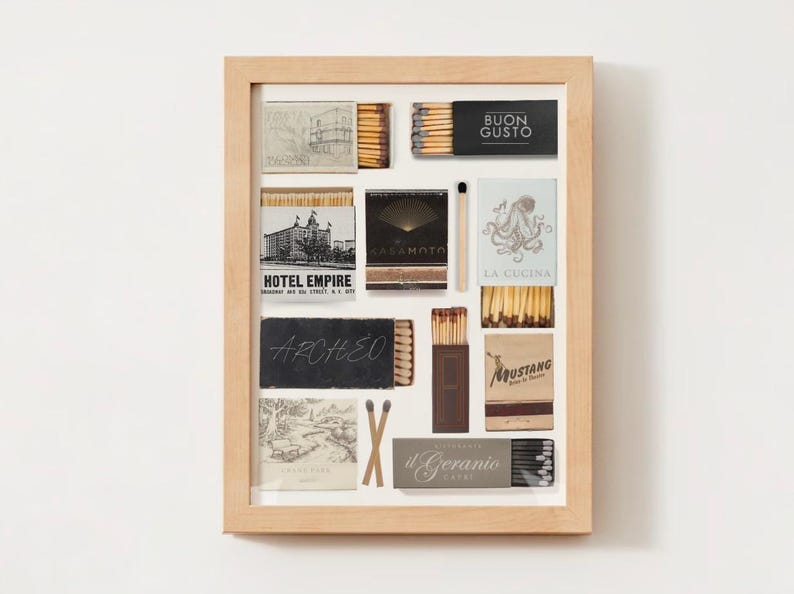 Custom Digital Print - Matchbox Edition - Etsy