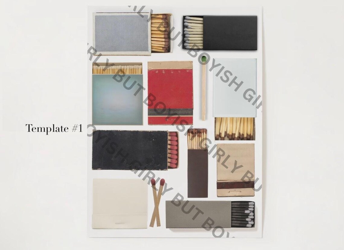 Custom Digital Print Matchbox Edition - Etsy