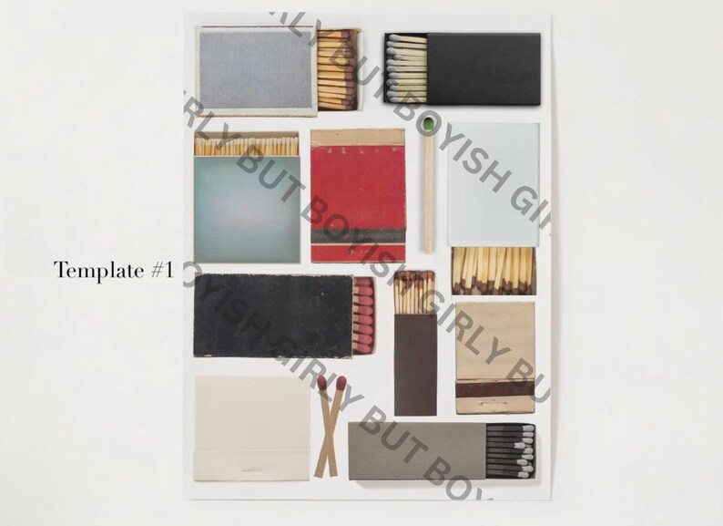 Custom Digital Print Matchbox Edition - Etsy