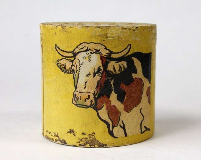 Vintage Cow Moo Box, Cow Sound Maker Toy, Antique Cow Noisemaker, Sound ...