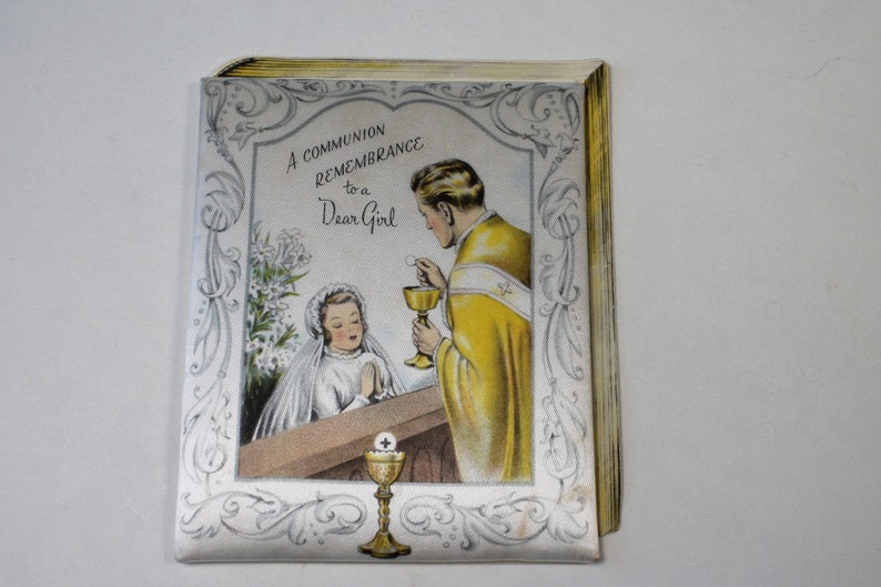 Vintage 1950s First Holy Communion Cards - American Greeting Card Lot ...