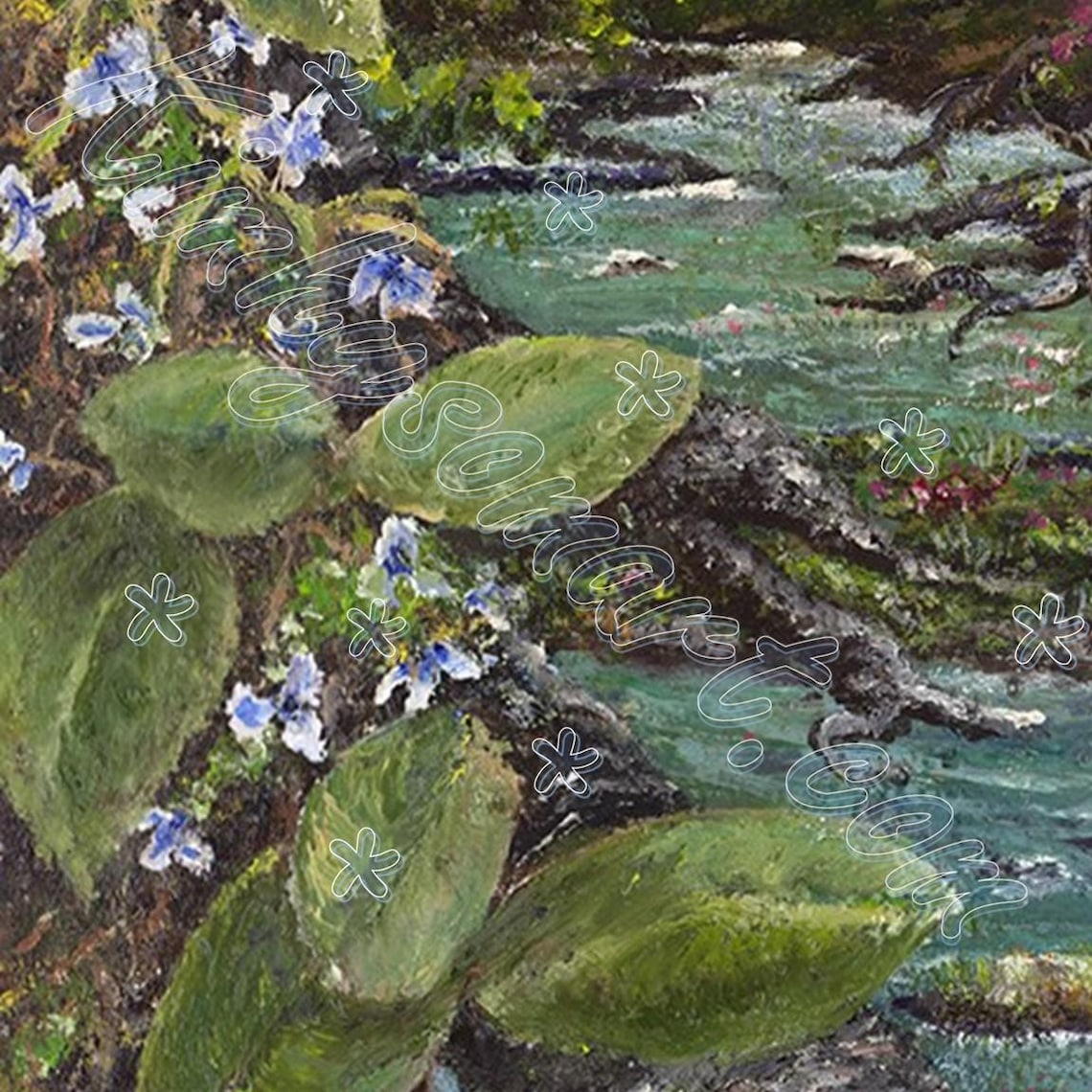 Orchid Fantasy Garden, Fairies, Mythical Creatures, Flowers - Etsy