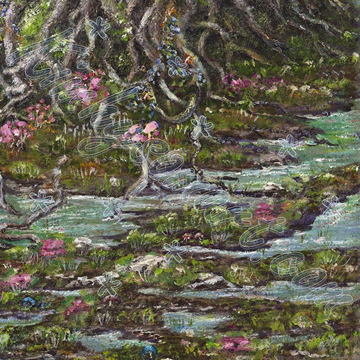 Orchid Fantasy Garden, Fairies, Mythical Creatures, Flowers - Etsy