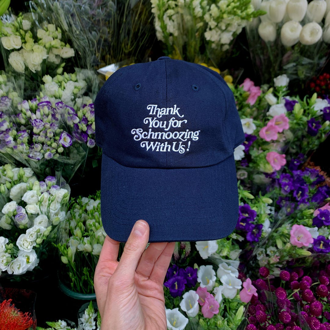 Thank You for Schmoozing With Us! Hat - Etsy