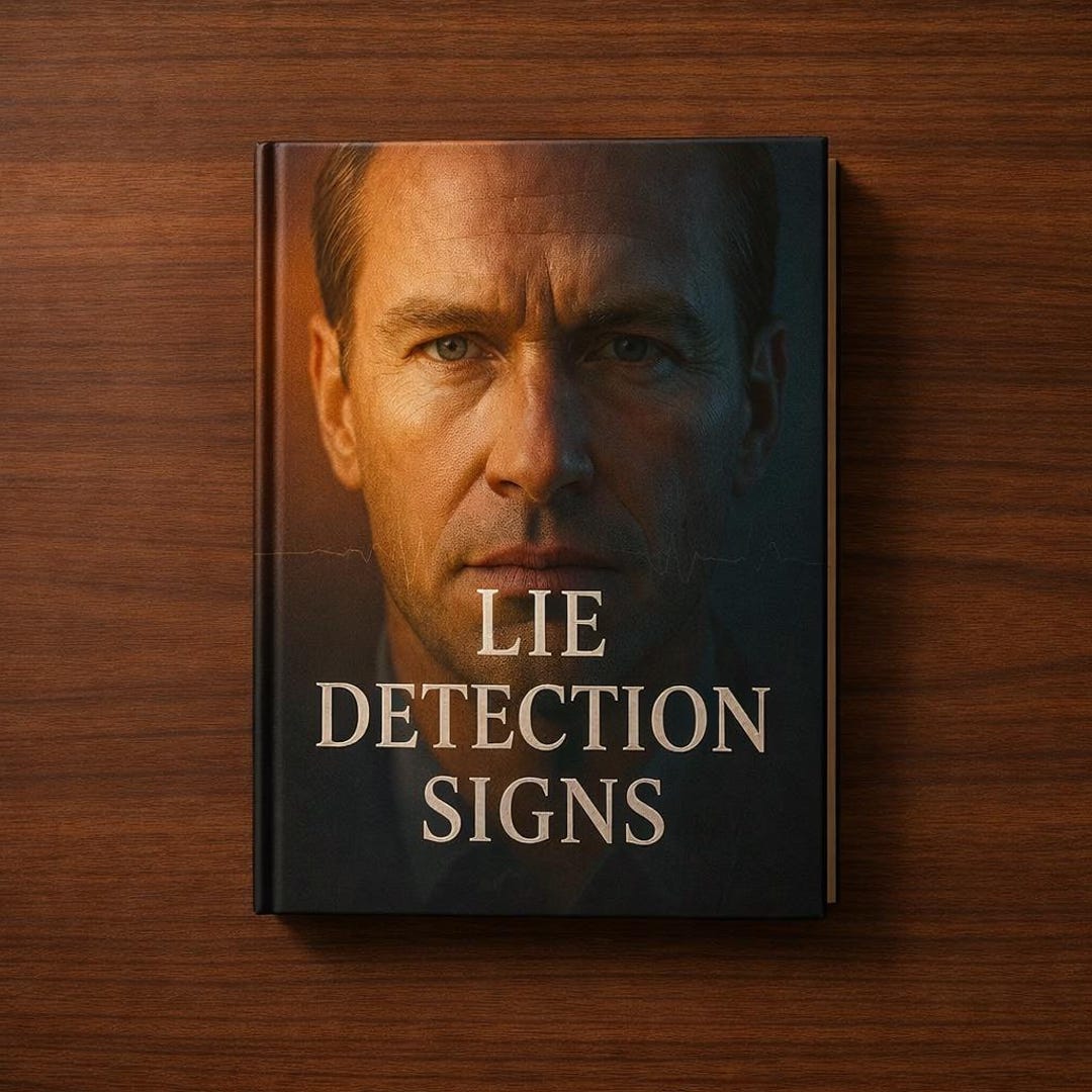 Lie Detection Guide | Body Language & Verbal Cues | Truth Reader ...