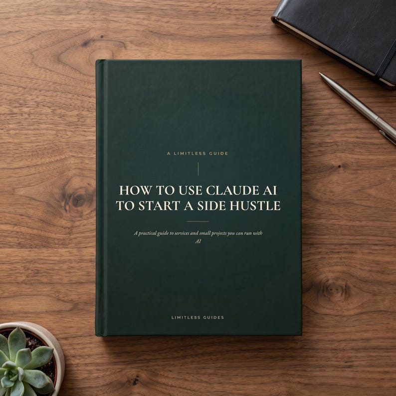 How to Use Claude AI to Start a Side Hustle | PDF Ebook, Digital ...