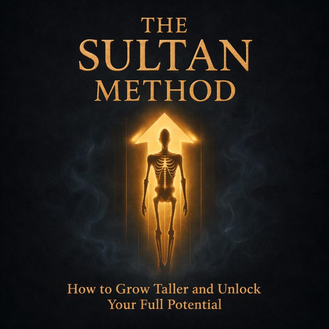 Height Growth Guide | the Sultan Method | Posture Hormones Routine ...