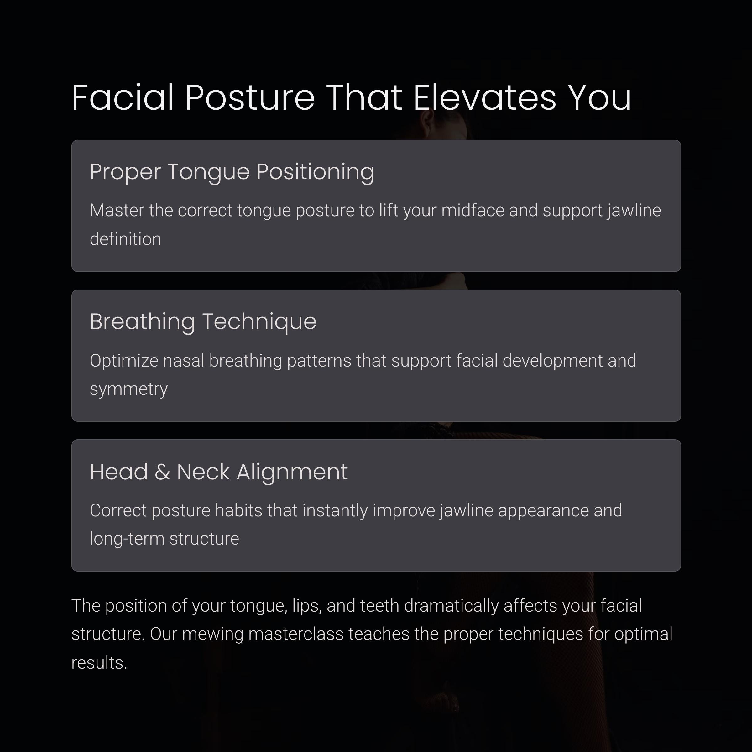 The Defined Jawline Protocol | Jawline Exercise Guide | Mewing Routine ...