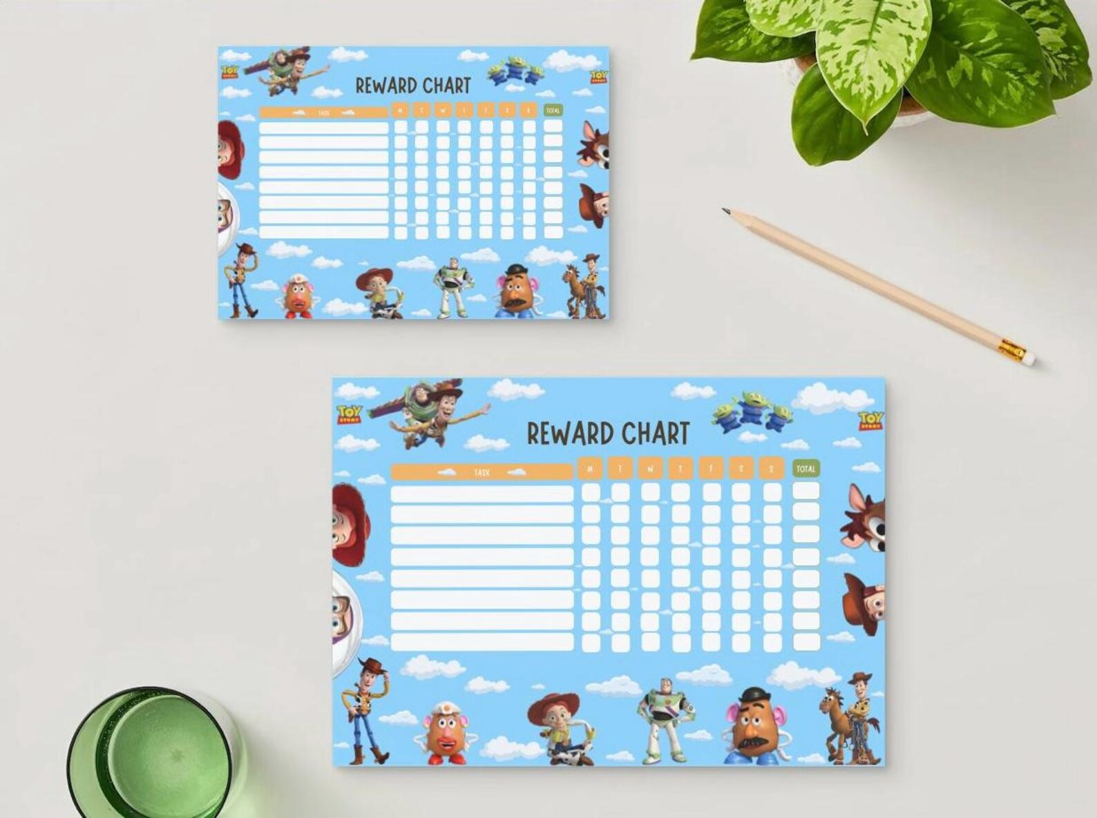 Toy Story Reward Chart | Printable Chore Chart for Kids | Digital ...