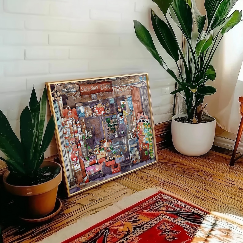 Filipino Sari Sari Store Watercolor Giclée Art Print: Philippines Small ...