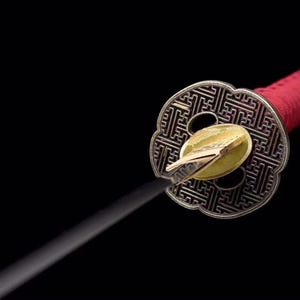 Handmade Katana Sword 41 Inches Fully Hand Forged Damascus Folded Steel ...