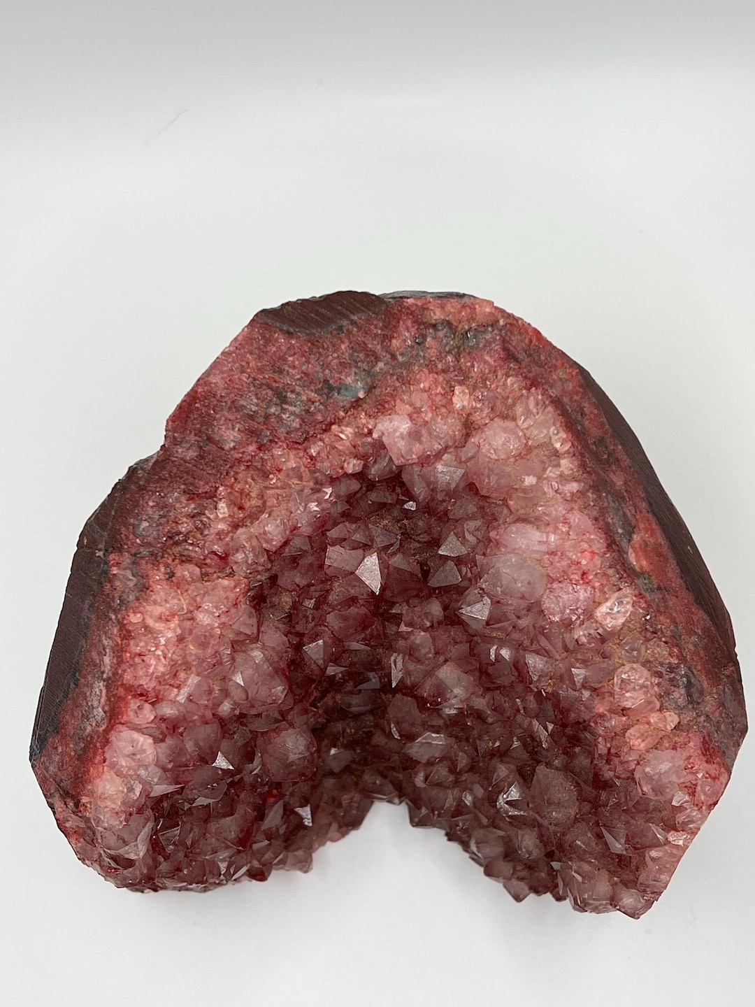 Tachyon Charged Fire Quartz Geode Crystal-ascension Energy Healing Tool ...