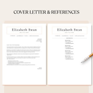 ATS Friendly Resume Template Word, Canva, Google Docs, ATS Resume, ATS ...