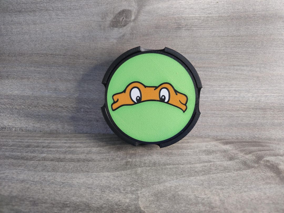 Teenage Mutant Ninja Turtles 3D Printed Coaster Set – Set of 4 With ...