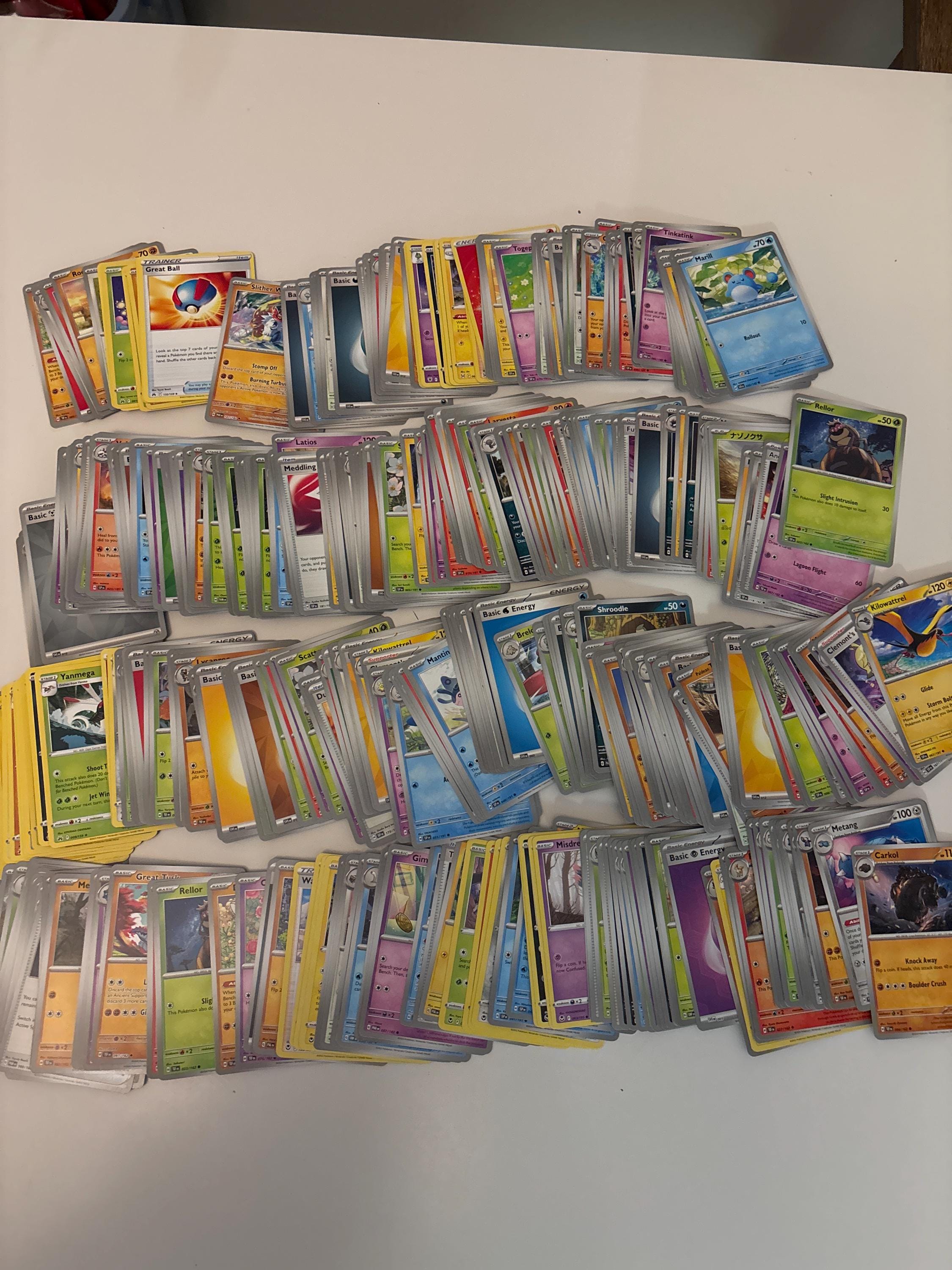 Pokemon Bulk Mystery Bundles / Bundle A - 10 Cards, Bundle B - 20 Cards ...