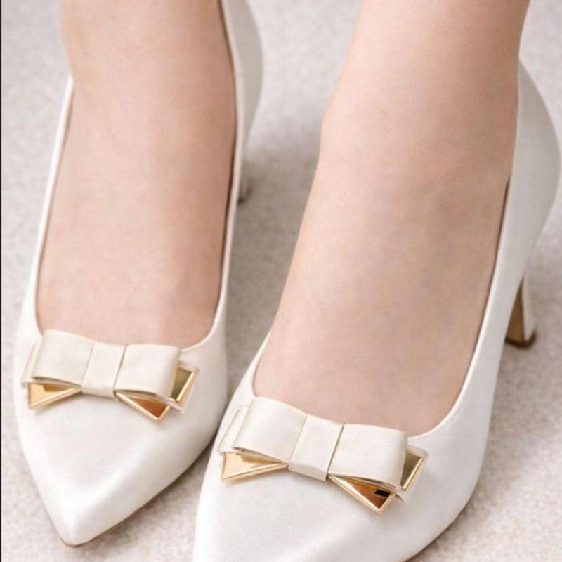 Shoe Bow Clips Brown - Etsy