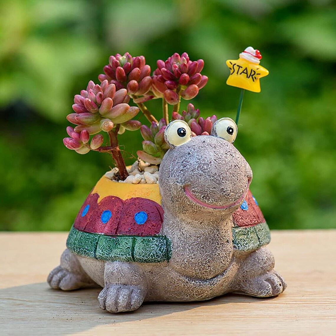 3D Tortoise Silicone Flower Pot Molds Turtle Succulent Planter Concrete ...