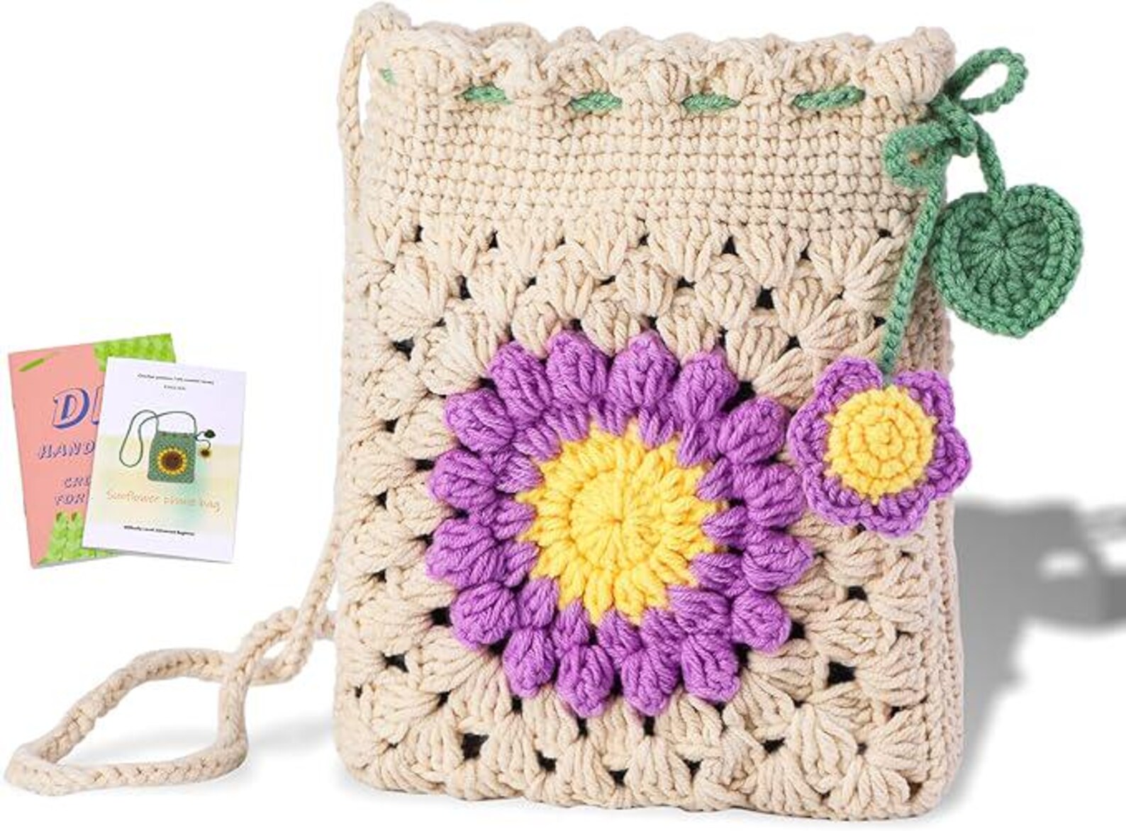 Fedmut Crochet Kit for Beginners Phonebag Crochet Starter Kit With ...