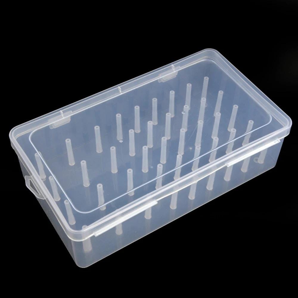 Sewing Thread Storage Box With 42 Spools & Bobbins Organizer Case for ...
