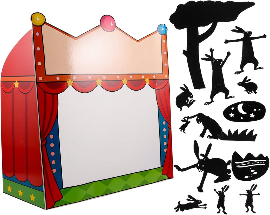 1set Shadow Puppet Making Craft for Kit for Imaginative Play Science ...