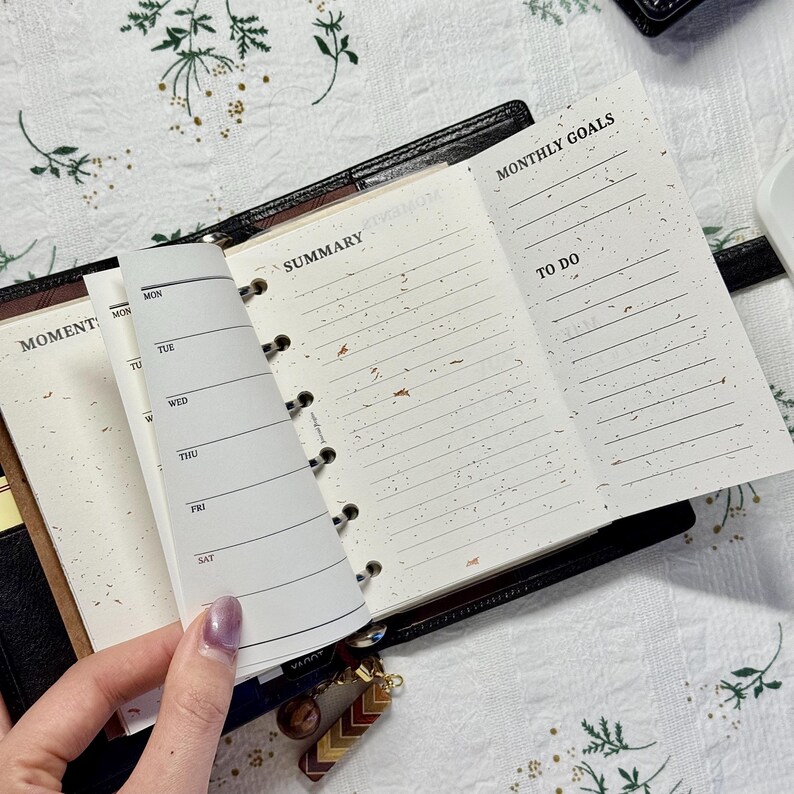 2025 Planner Calendar Dividers INSERT PACK Binder Inserts - Etsy