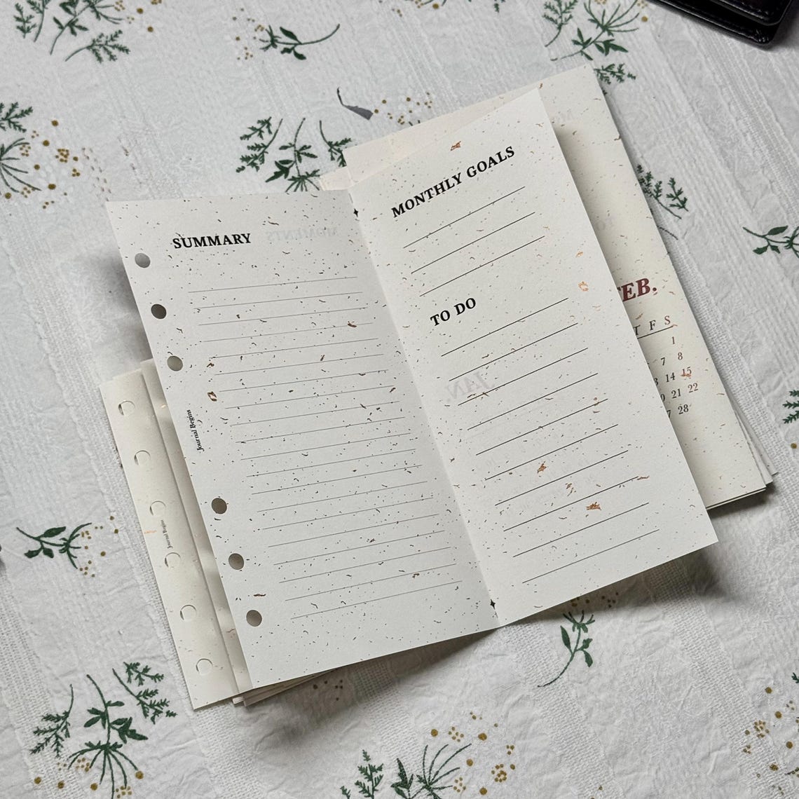 2025 Planner Calendar Dividers INSERT PACK Binder Inserts - Etsy