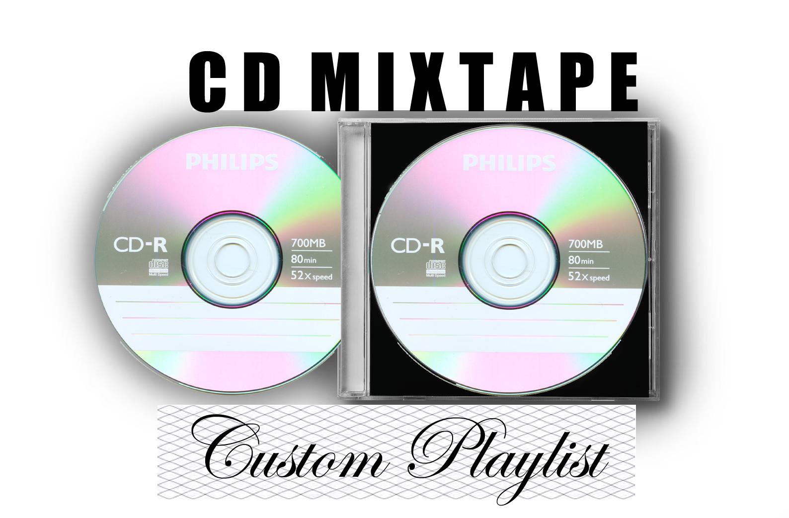 Personalized CD Mixtape: Custom Playlist Duplication Service - Etsy