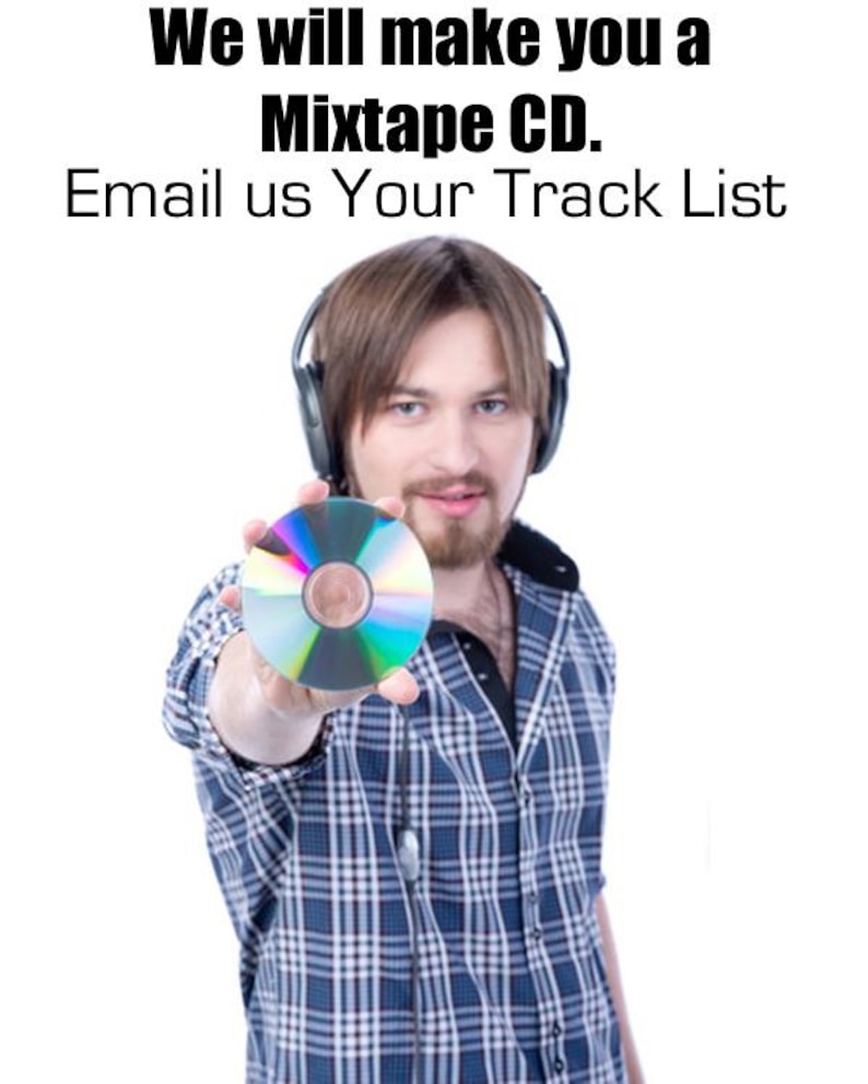 Custom Mix CD, Spotify Playlist to CD , 80 Minute Mixtape, CD Mixtape ...