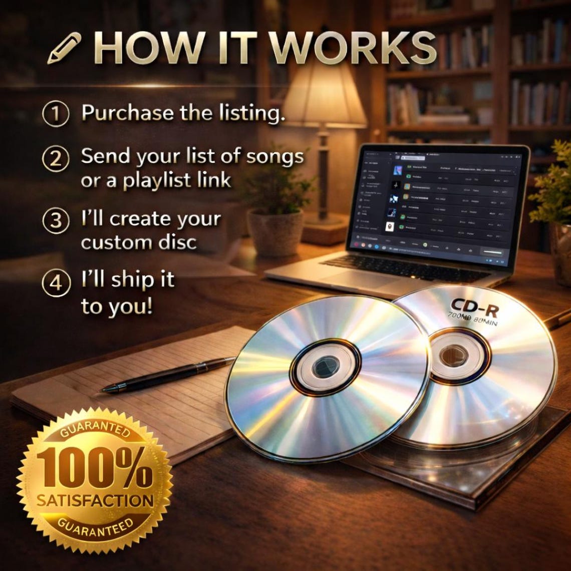 Custom Mixtape CD: Personalized Music Mix - Etsy