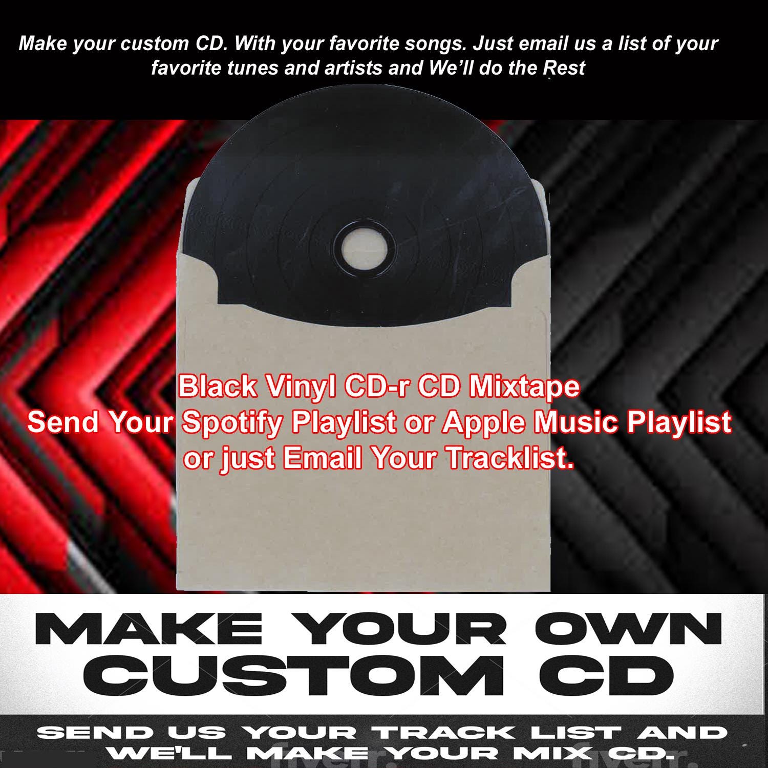 Custom Mixtape CD: Personalized Music Mix - Etsy