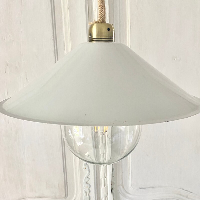 Enamel Pendant Light Shade - Etsy
