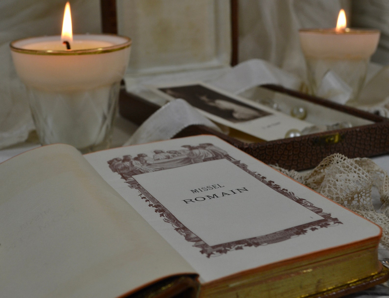 Antique French Catholic Missal: 1932 Communion Prayer Book With ...