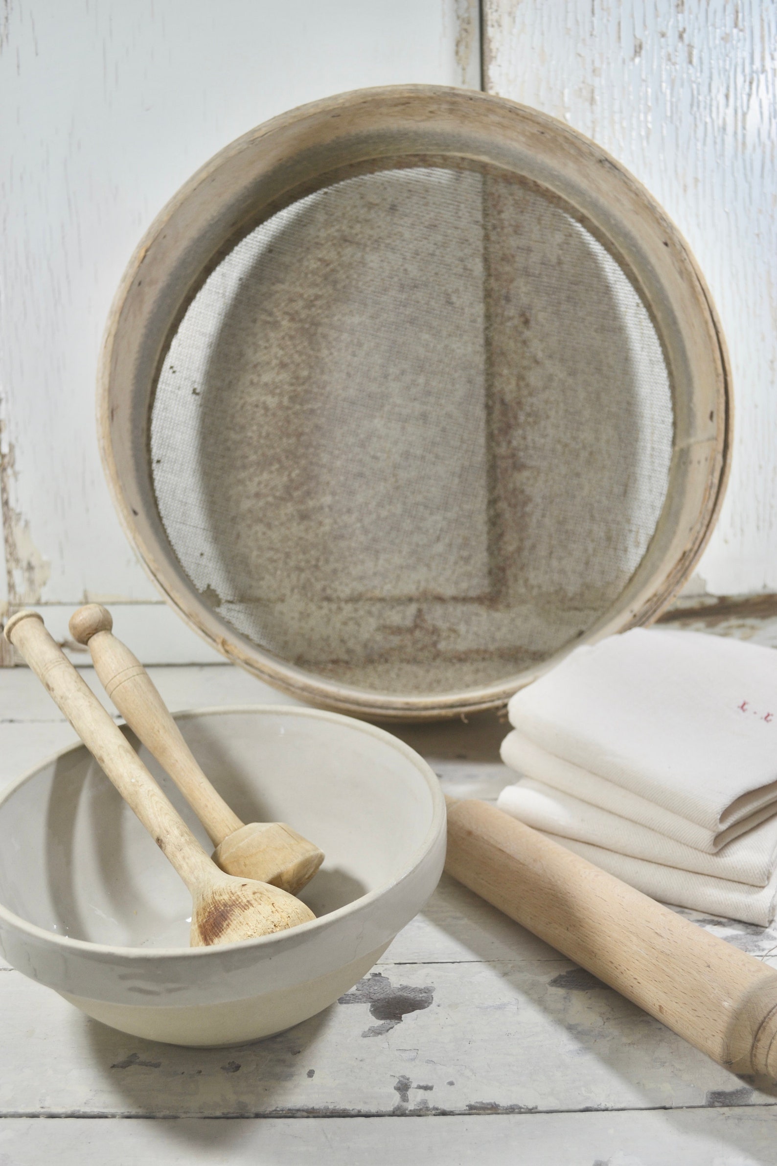 Antique French Giant Grain Sieve/primitive French 46cm - Etsy