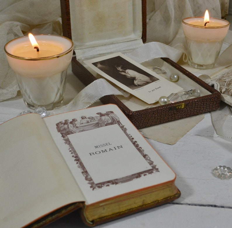 Antique French Catholic Missal: 1932 Communion Prayer Book With ...