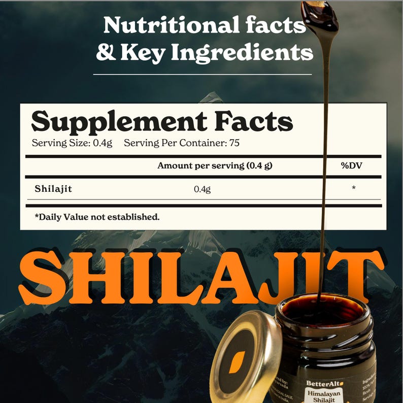 Pure Himalayan Shilajit Resin - Etsy