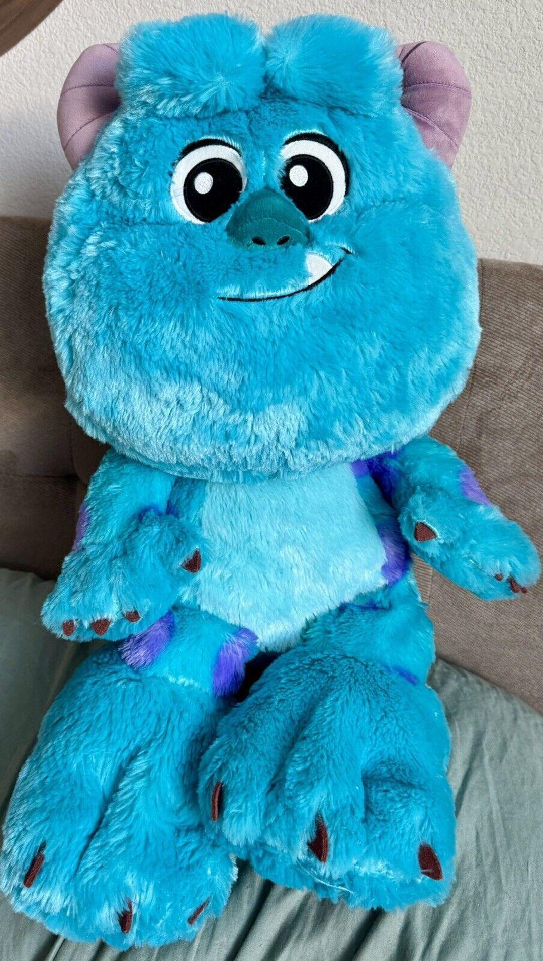 Baby Sulley Stuffed Plush Monsters Inc Disney Parks Big Feet Baby ...