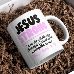 Jesus Strong SVG - Etsy