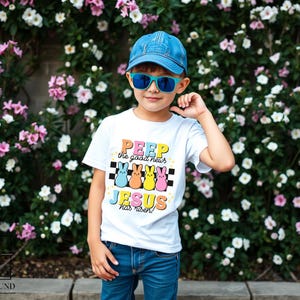 Retro Christian Easter PNG | "peep the Good News, Jesus Has Risen ...