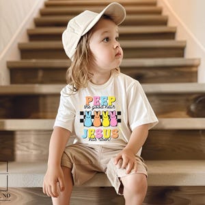 Retro Christian Easter PNG | "peep the Good News, Jesus Has Risen ...