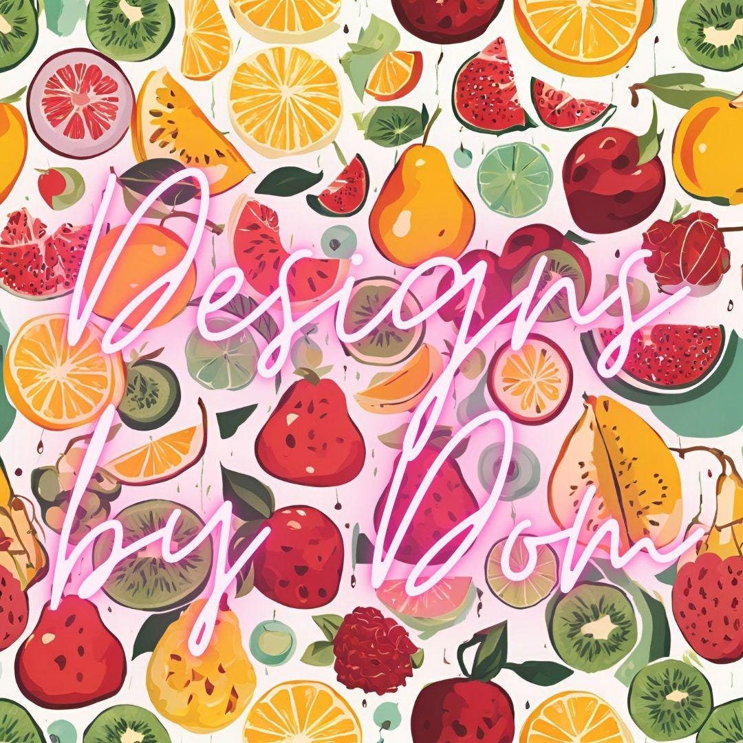Summer Fruits Patterns - Etsy